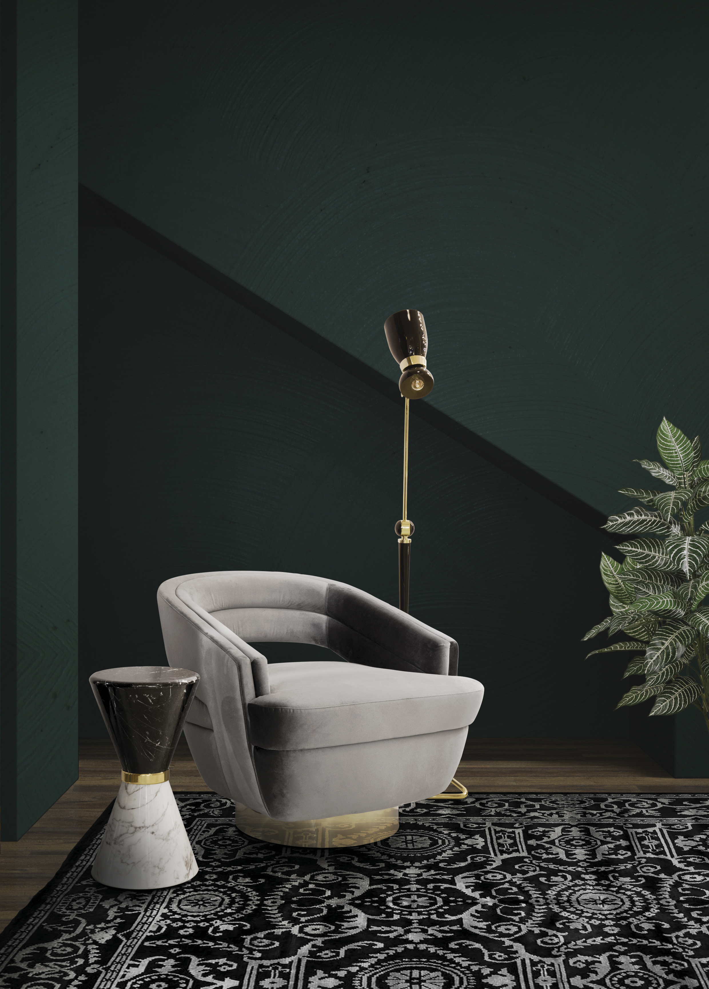 A Match Made in Heaven: Reading Chairs & Modern Floor Lamps