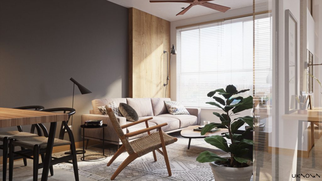 Fantastic Modern Lighting in an Intimate Interior Design Project